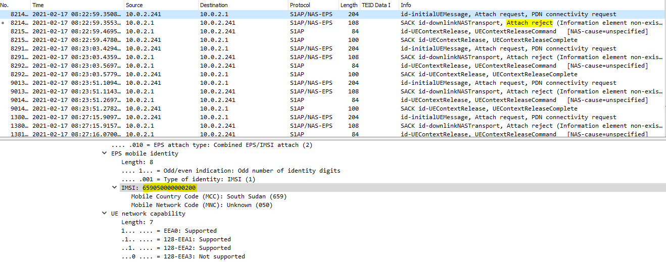 UE(ASUS) Unable to Attach · Issue #5006 · magma/magma · GitHub