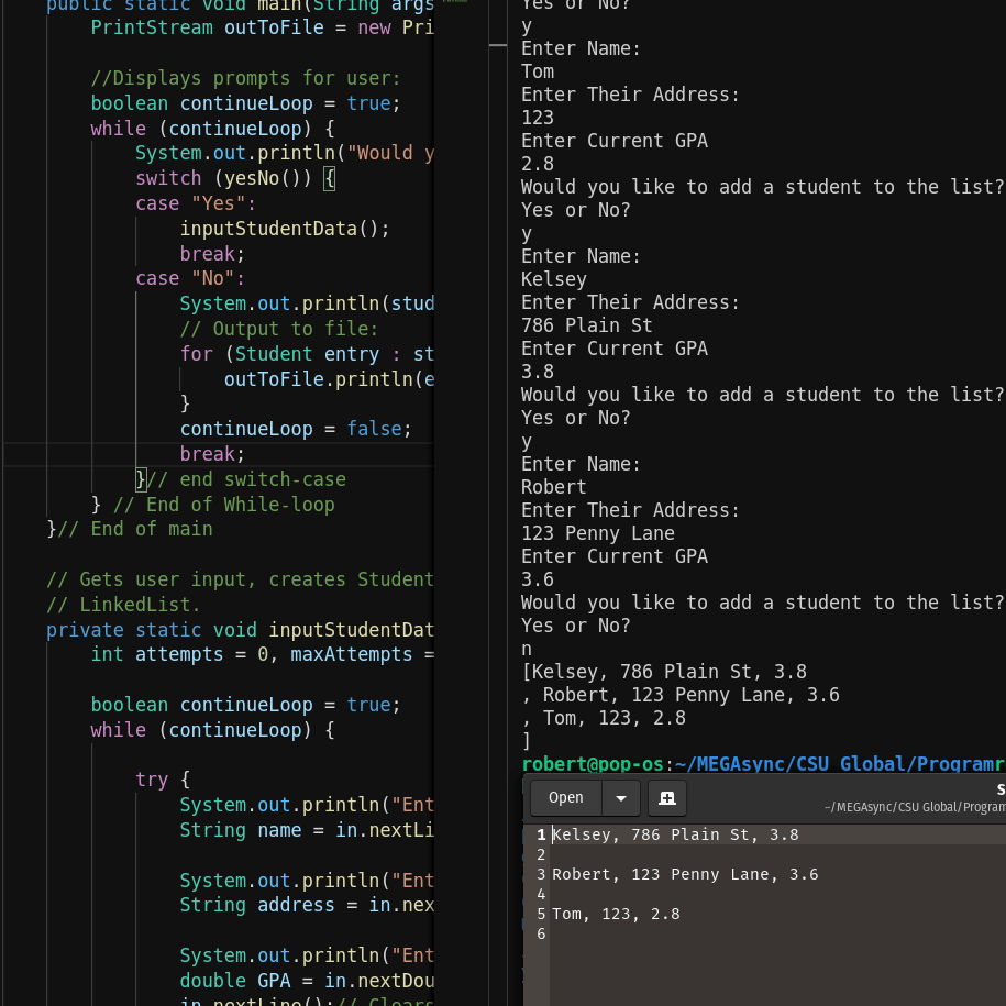 GitHub - R-C-Cable/CSC375-Final-Project: Programing II Final Project(OOP and Comparators)
