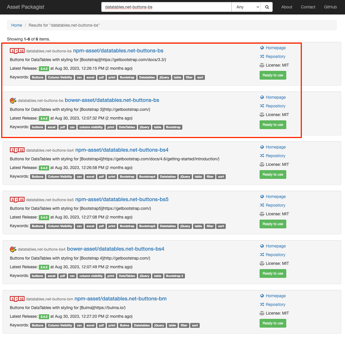 Search page shows newer version than detail page · Issue #163 · hiqdev ... Search page shows newer version than detail page · Issue #163 · hiqdev ...