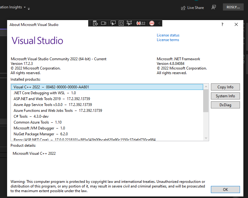 Expression Evaluator Regression - Expression Evaluation in Watch seems to do not take usings ...