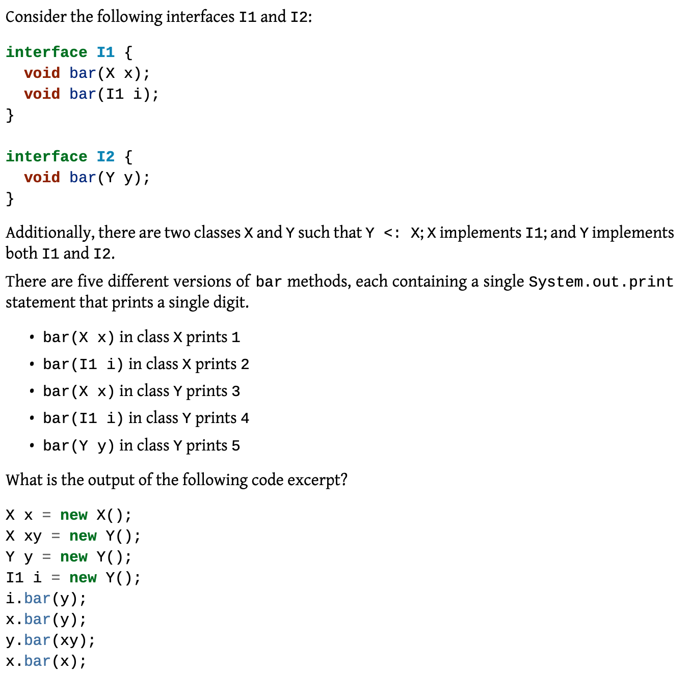 AY19/20 Sem 2 Polymorphism Output · Issue #303 · nus-cs2030/2021-s2 ...