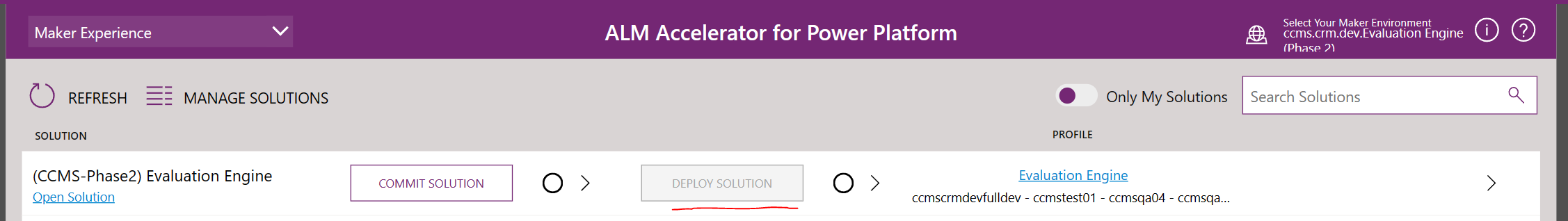 Alm Accelerator Feature Deploy Without Commit · Issue 4895 · Microsoftcoe Starter Kit