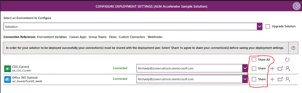 Alm Accelerator Feature Improve Connection Sharing Ux To Make More Intuitive · Issue 4963