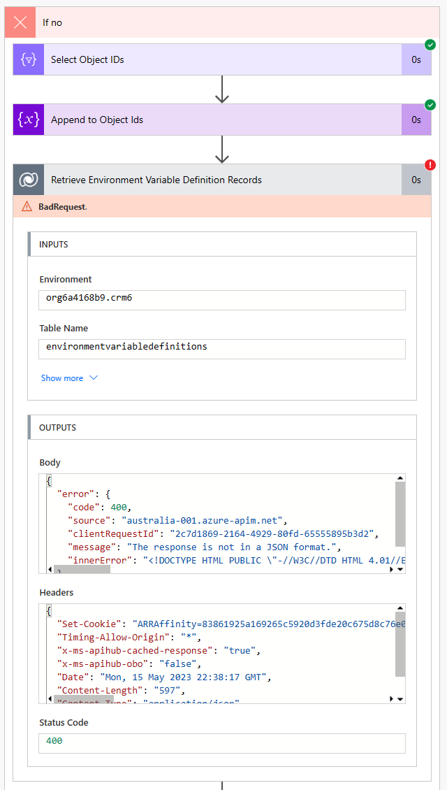 [ALM Accelerator - BUG]: Limit to Environment Variables? · Issue #5536 · microsoft/coe-starter ...