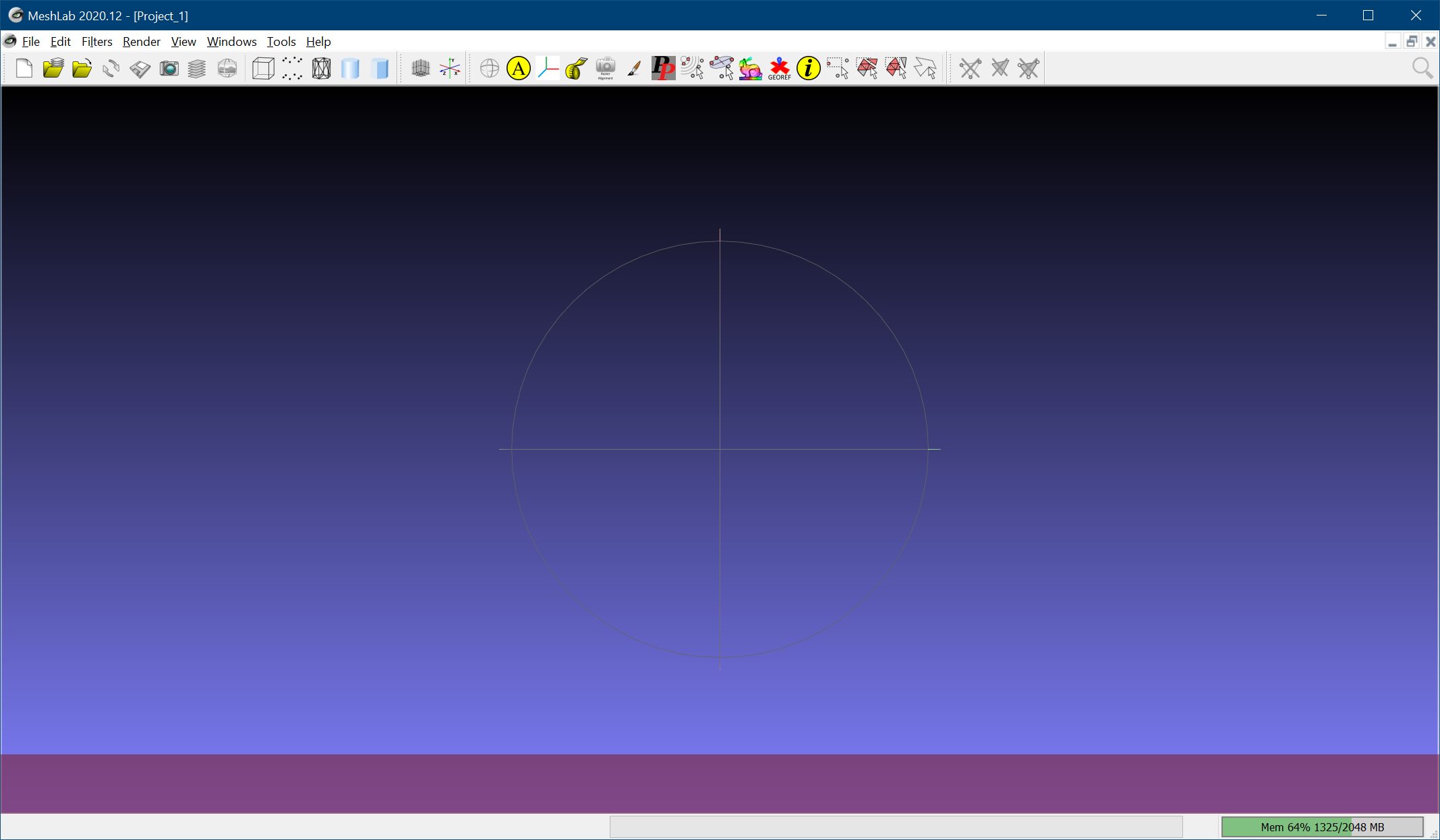 Viewing area reduced · Issue #902 · cnr-isti-vclab/meshlab · GitHub