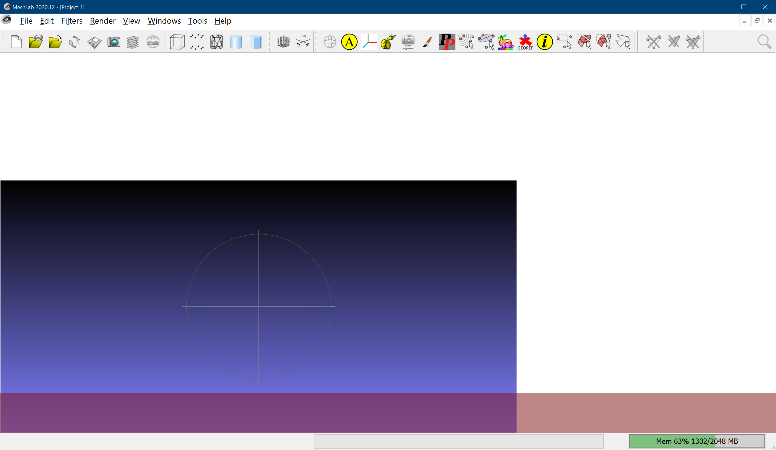 Viewing area reduced · Issue #902 · cnr-isti-vclab/meshlab · GitHub