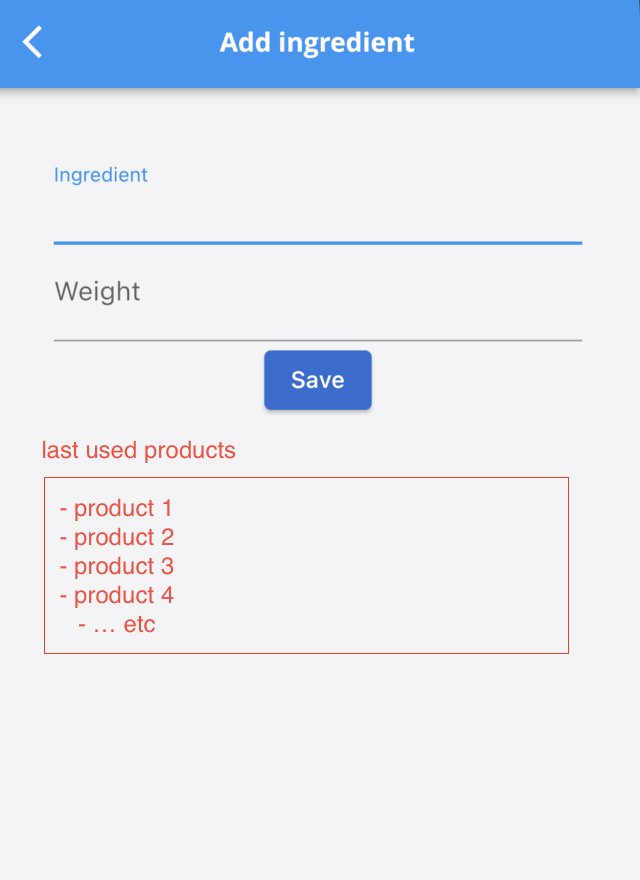 Add quick access to logged products · Issue #79 · wger-project/flutter · GitHub