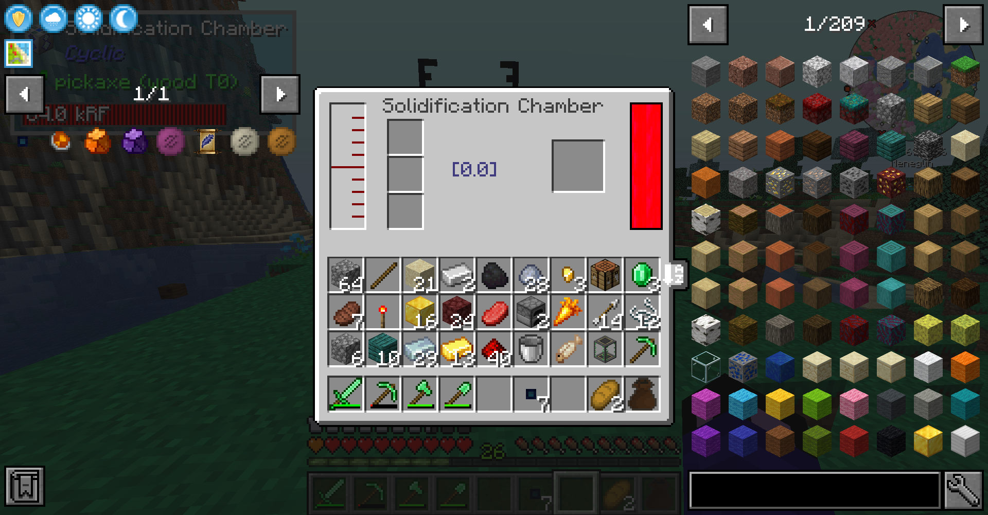 Solidification Chamber not taking lava · Issue #1711 · Lothrazar/Cyclic ...