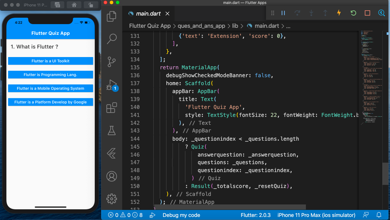 GitHub - InterfaceCs/Flutter-Quiz-Project: This is My First Project in ...