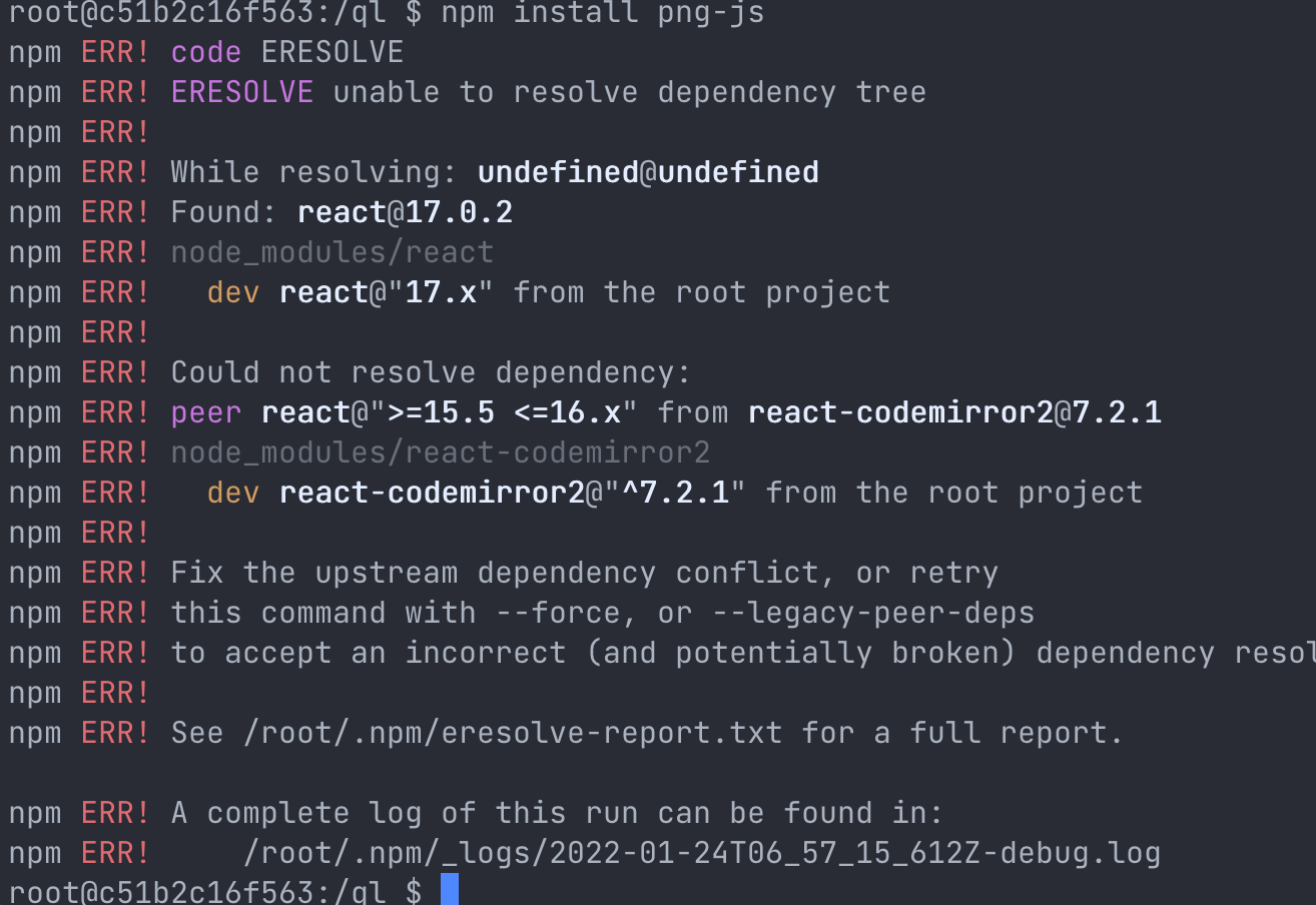 安装png Js 失败 · Issue 1119 · Whyourqinglong · Github