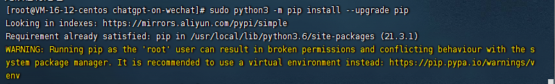 pip3 install openai==0.25.0报错 · Issue #126 · zhayujie/chatgpt-on-wechat · GitHub