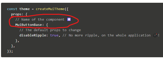 Document which component names can be used with theme.props · Issue ...