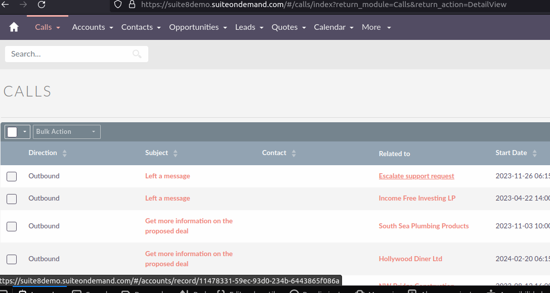 Listview Of Relate Field Display Wrong Link To The Module Of The Record · Issue 251 0180