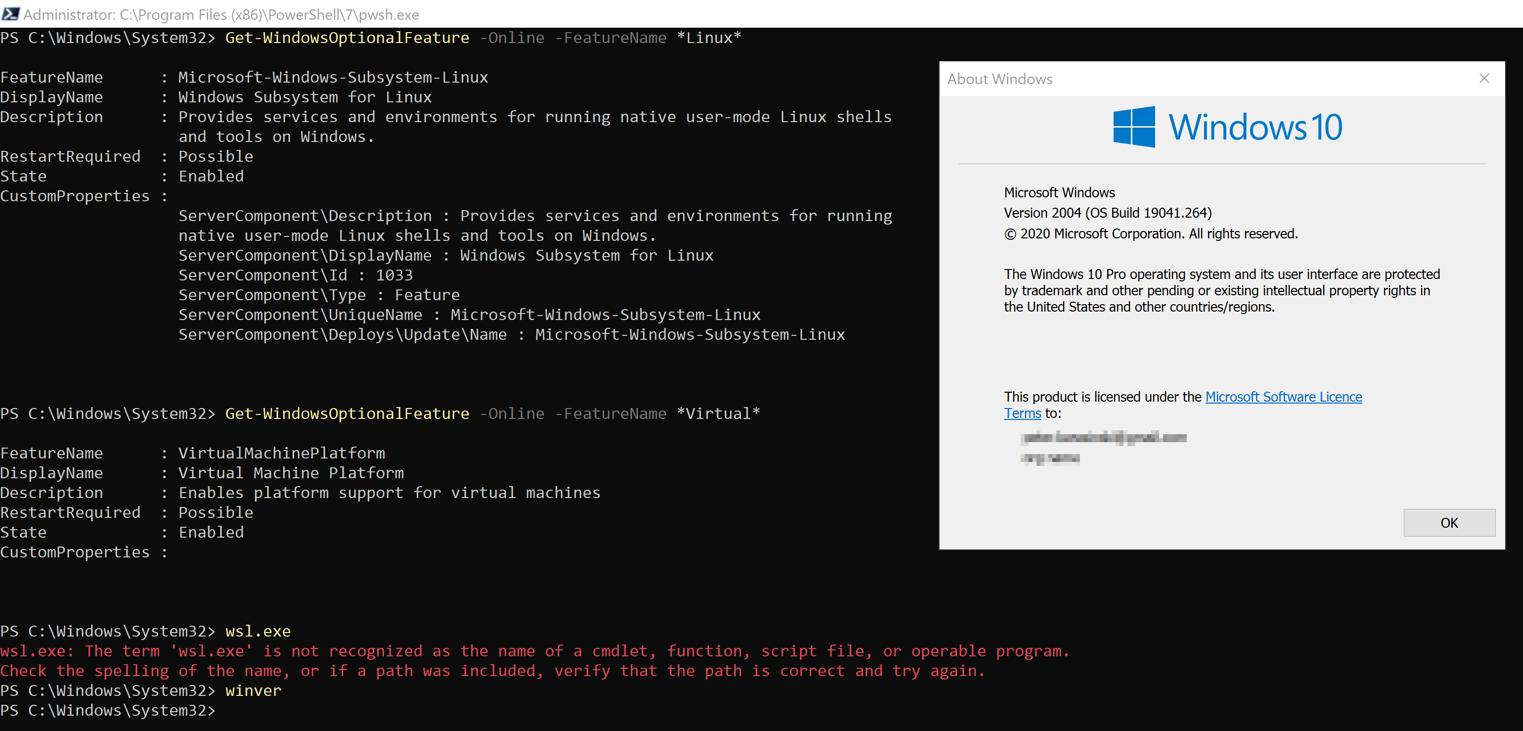 Wsl exe Command Not Recognized Issue 5319 Microsoft WSL GitHub