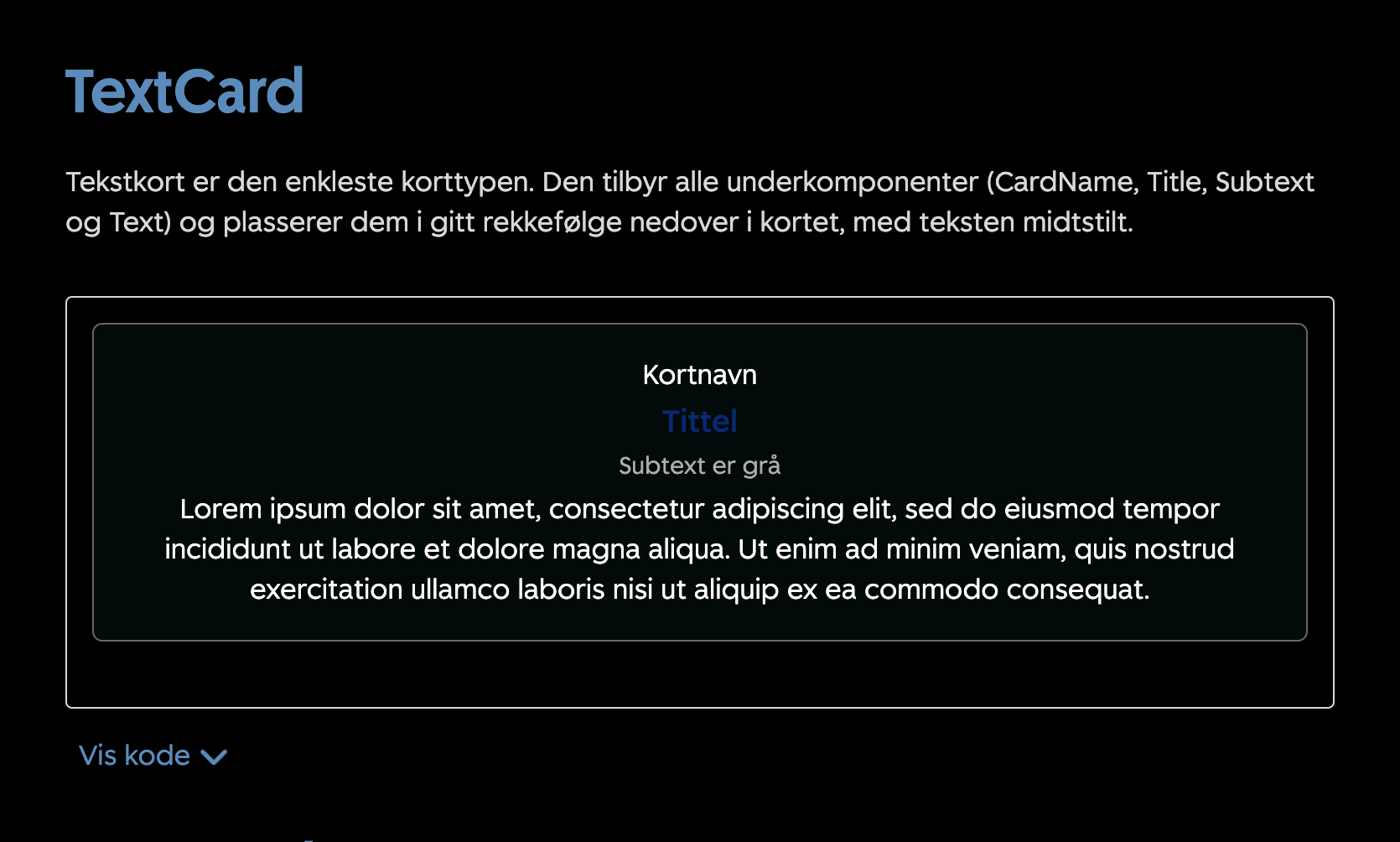 Fikse dark mode-styling for kort-titlene · Issue #1357 · SpareBank1/designsystem · GitHub
