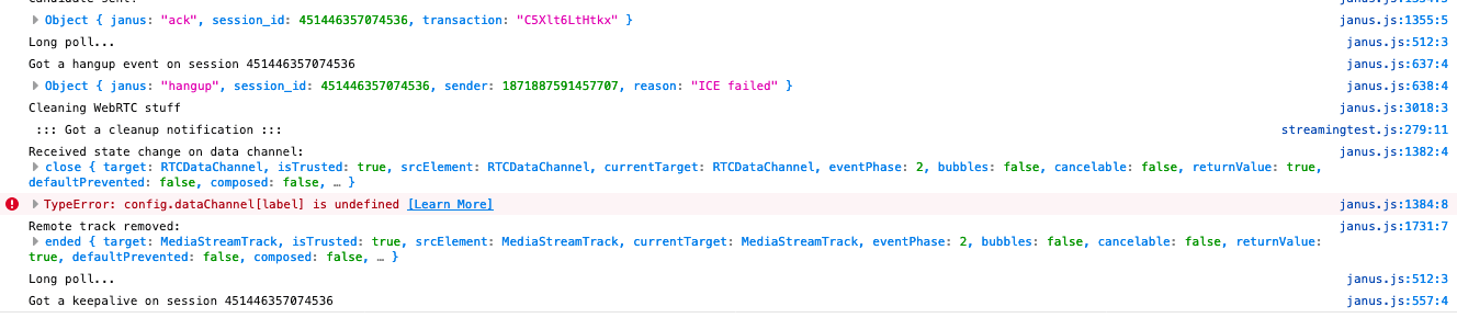 config.dataChannel is undefined if Janus is compiled with --disable ...