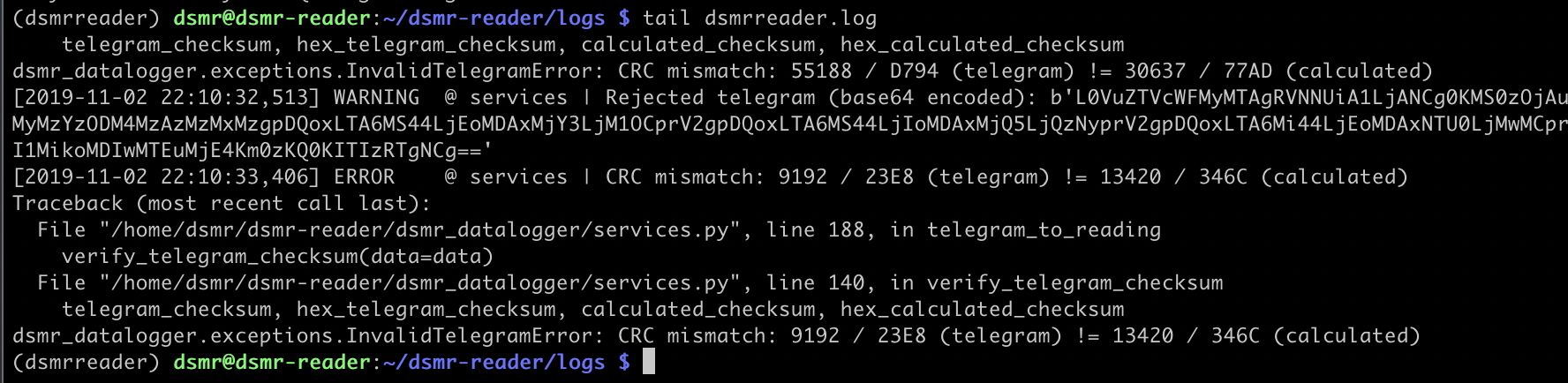 502 Bad Gateway · Issue #779 · dsmrreader/dsmr-reader · GitHub