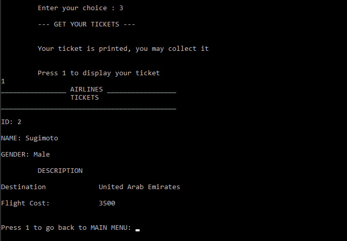 GitHub - qadrina/cpp-practice-flight-booking: Simple flight booking operation using C++