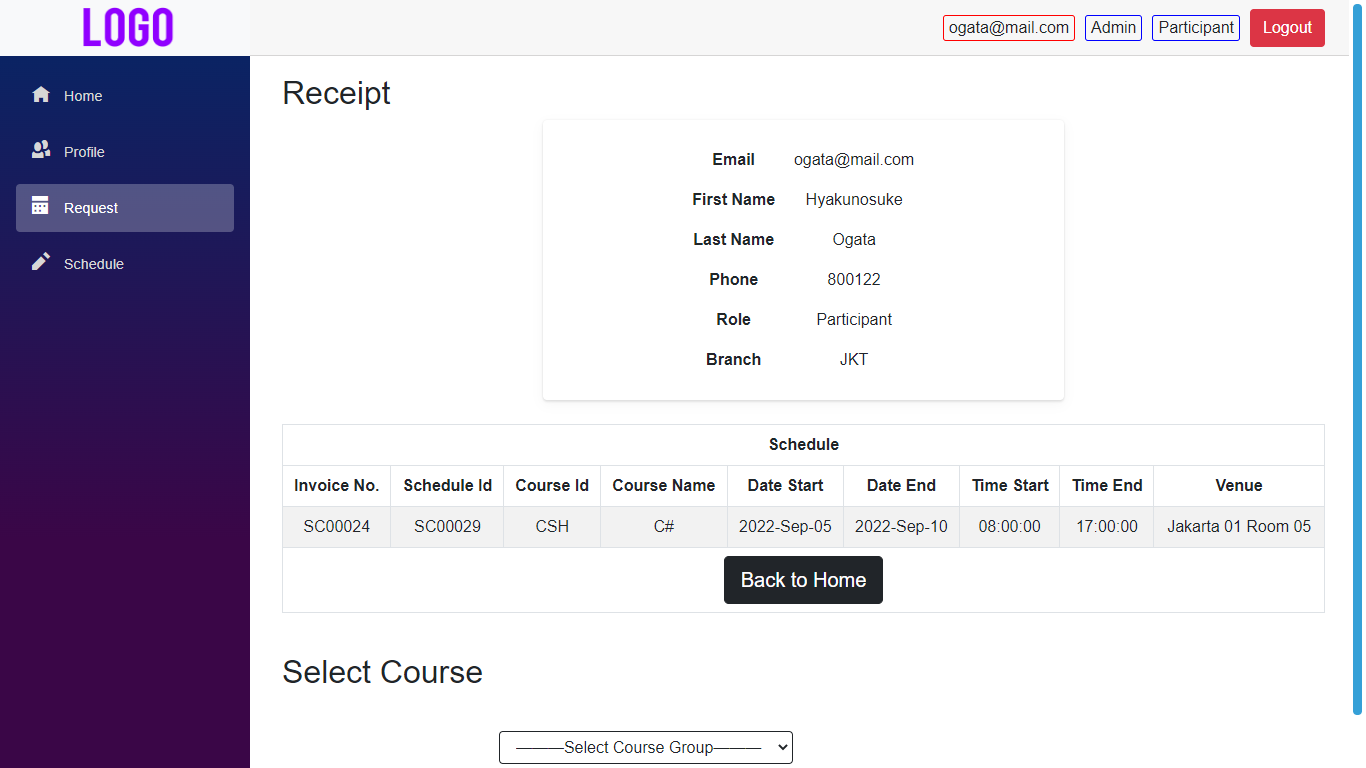 GitHub - qadrina/Training_Request_System: Training request system that ...