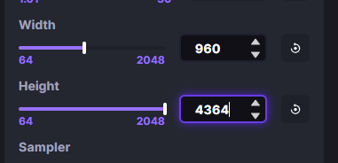[bug]: Width input readonly in slider ui · Issue #3138 · invoke-ai/InvokeAI · GitHub