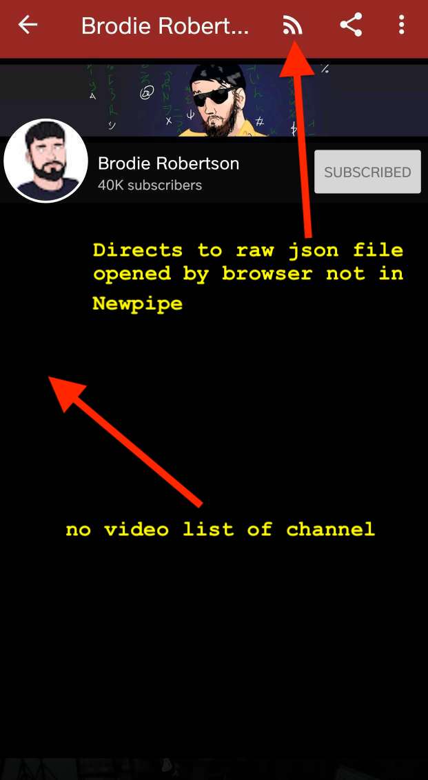 Channel Video List Bug · Issue #9261 · TeamNewPipe/NewPipe · GitHub Channel Video List Bug · Issue #9261 · TeamNewPipe/NewPipe · GitHub