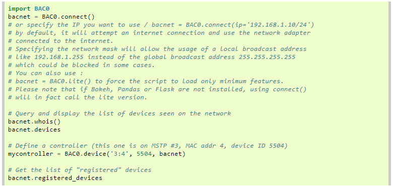 connection issue with raspberry · Issue #259 · ChristianTremblay/BAC0 · GitHub