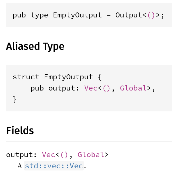 Missing Markdown links on not explicitly exported types used via alias · Issue #116854 · rust ...