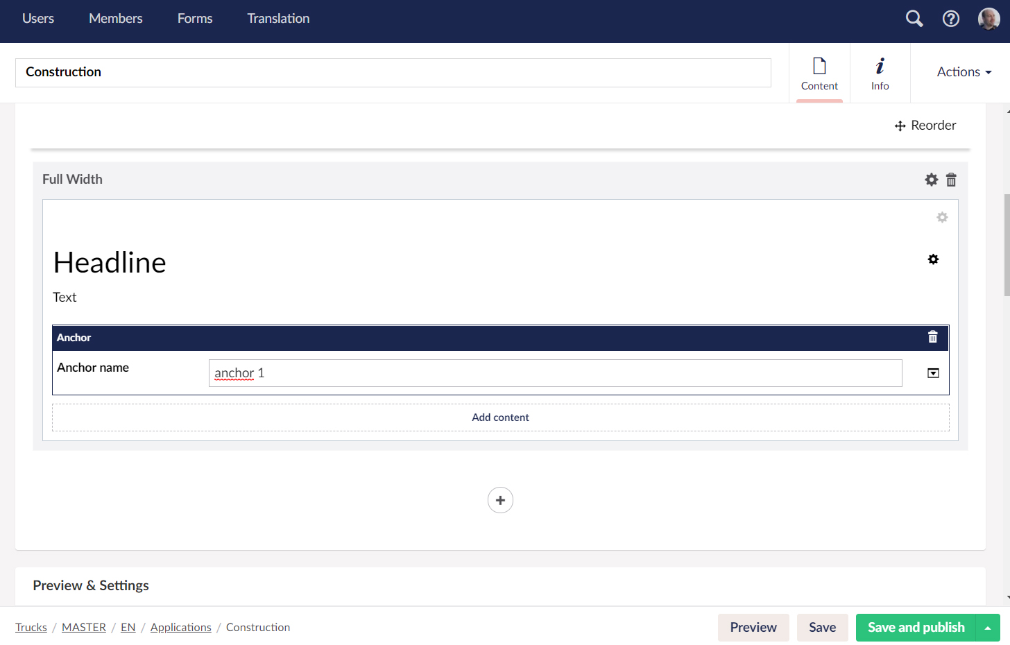 If Grid Module contains object in value, then Grid Layout property is not in Examine Index ...