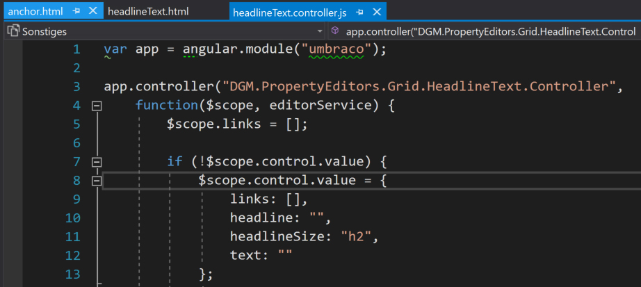 If Grid Module contains object in value, then Grid Layout property is not in Examine Index ...
