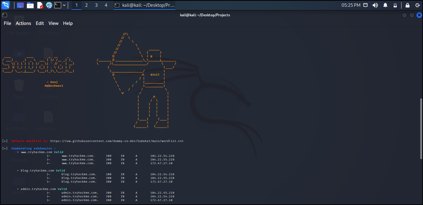 GitHub - dummy-co-der/SuDoKat: SuDoKat -- a subdomain enumeration tool which is used to find the ...