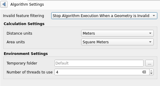 allow changing number of threads through the algorithm settings panel (Request in QGIS) · Issue ...