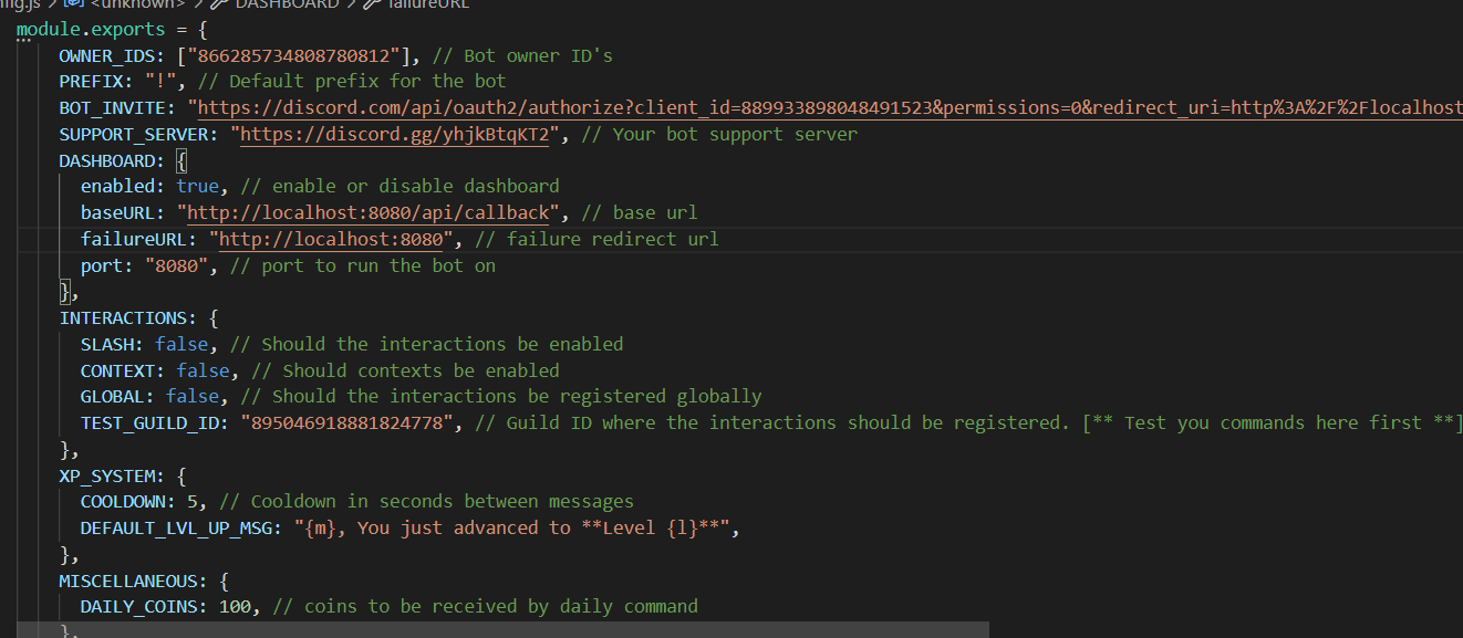 Invalid redirect uri · Issue #39 · saiteja-madha/discord-js-bot · GitHub