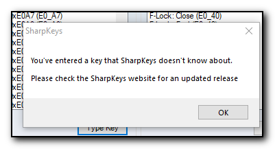 Add ability to re-map unknown buttons · Issue #349 · randyrants/sharpkeys · GitHub