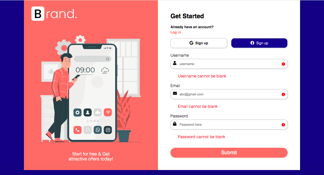 GitHub - artywysmyk/Form-Validation-Project