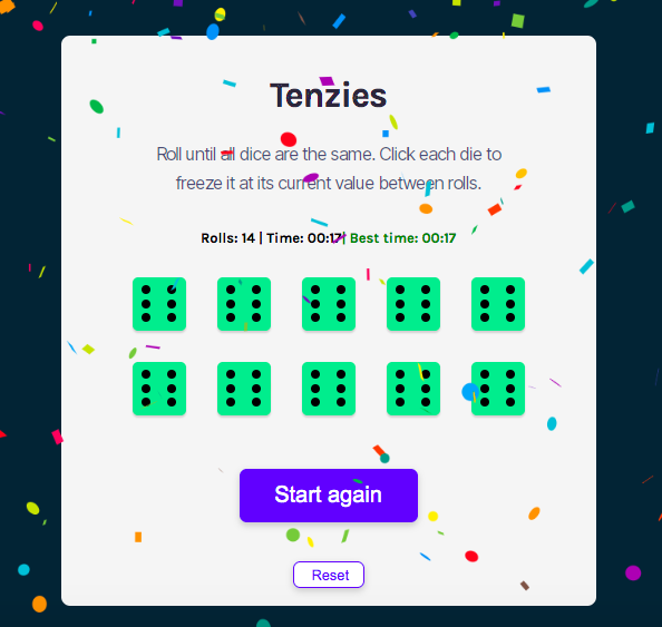 GitHub - artywysmyk/tenzies-game-react