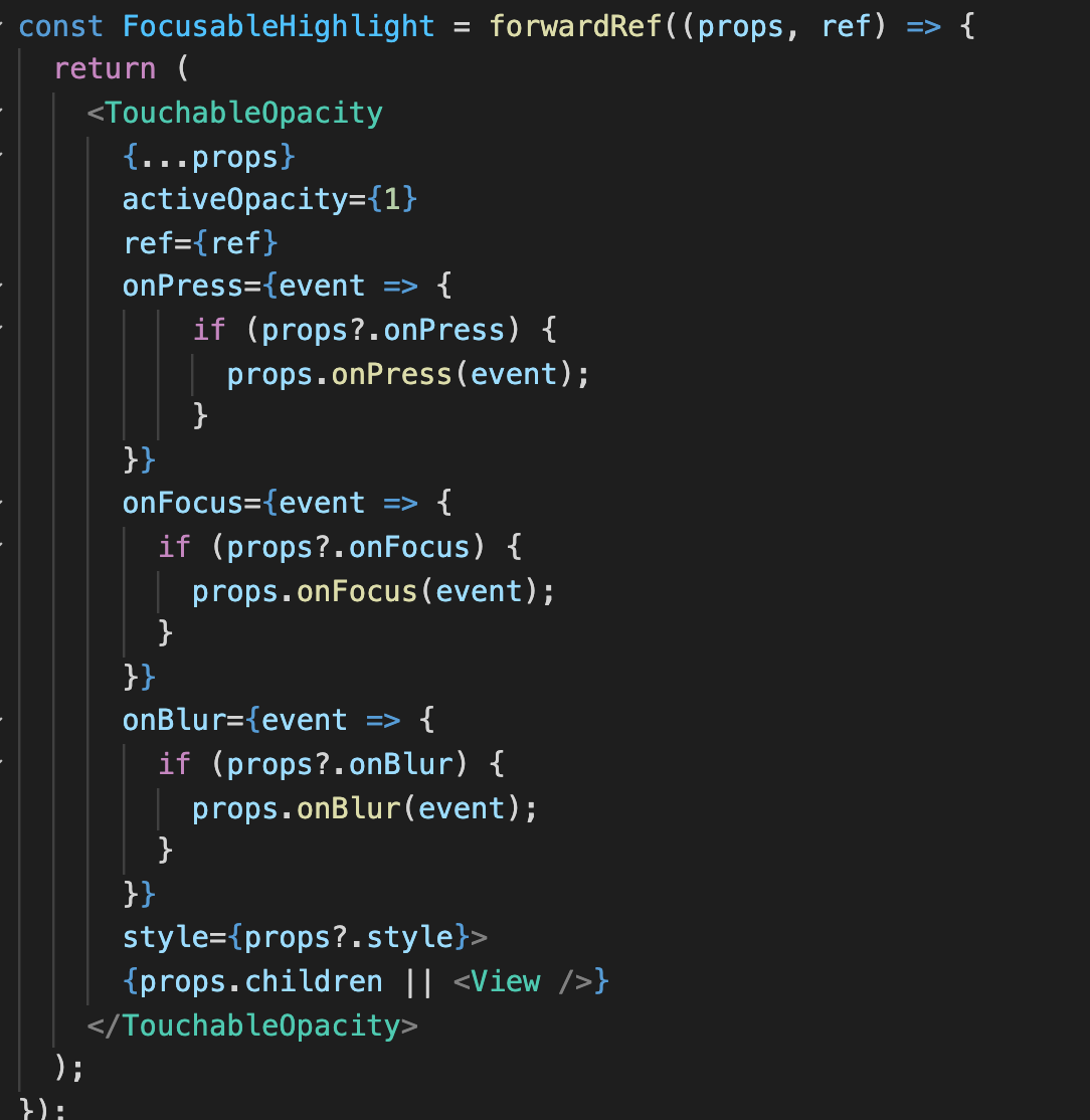 selected tab changes automatically after clicking on button · Issue #307 · react-native-tvos ...