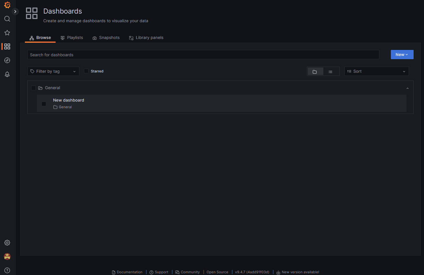 Dashboard Browser: Starred Dashboard Utility Not Working as Expected · Issue #71516 · grafana ...