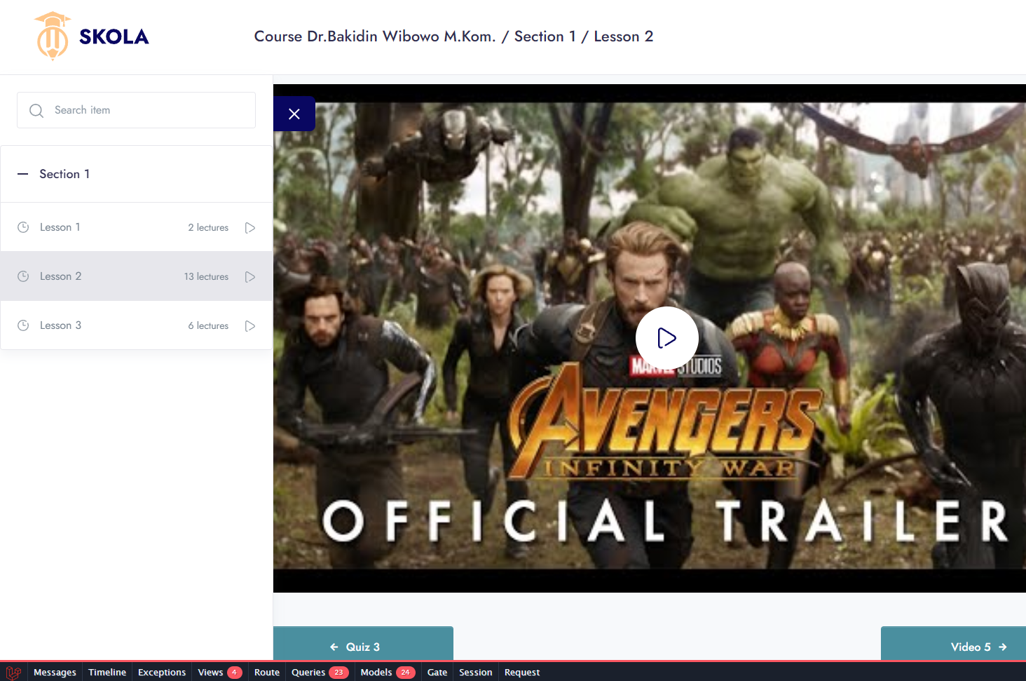 GitHub - Ticlext-Altihaf/lms-laravel: Learning Management System built with Laravel, support ...