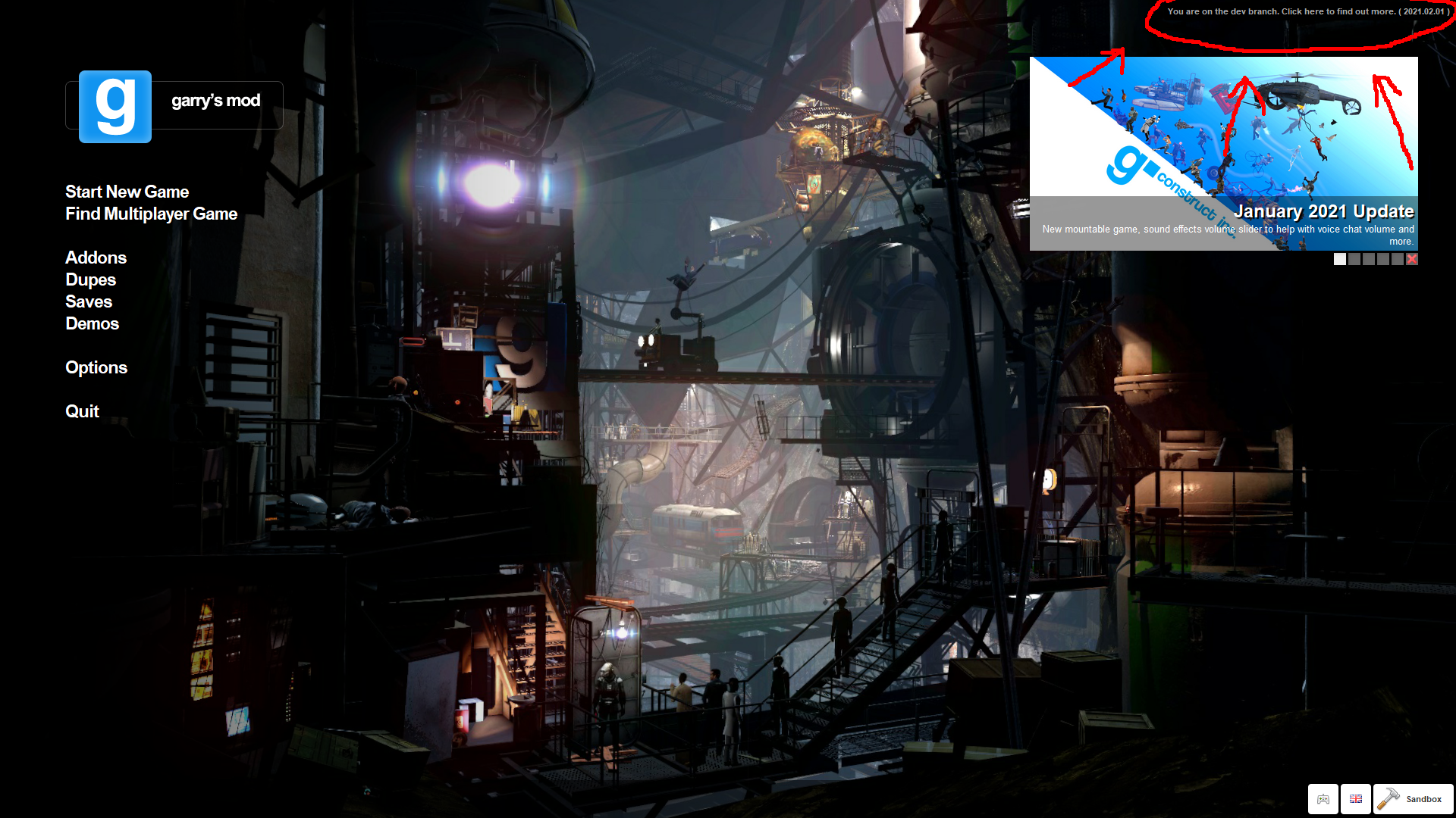 Workshop Maps not appearing in Dev Beta Mode. · Issue #4819 · Facepunch/garrysmod-issues · GitHub