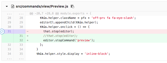Event stop:preview doesn't fire · Issue #583 · GrapesJS/grapesjs · GitHub