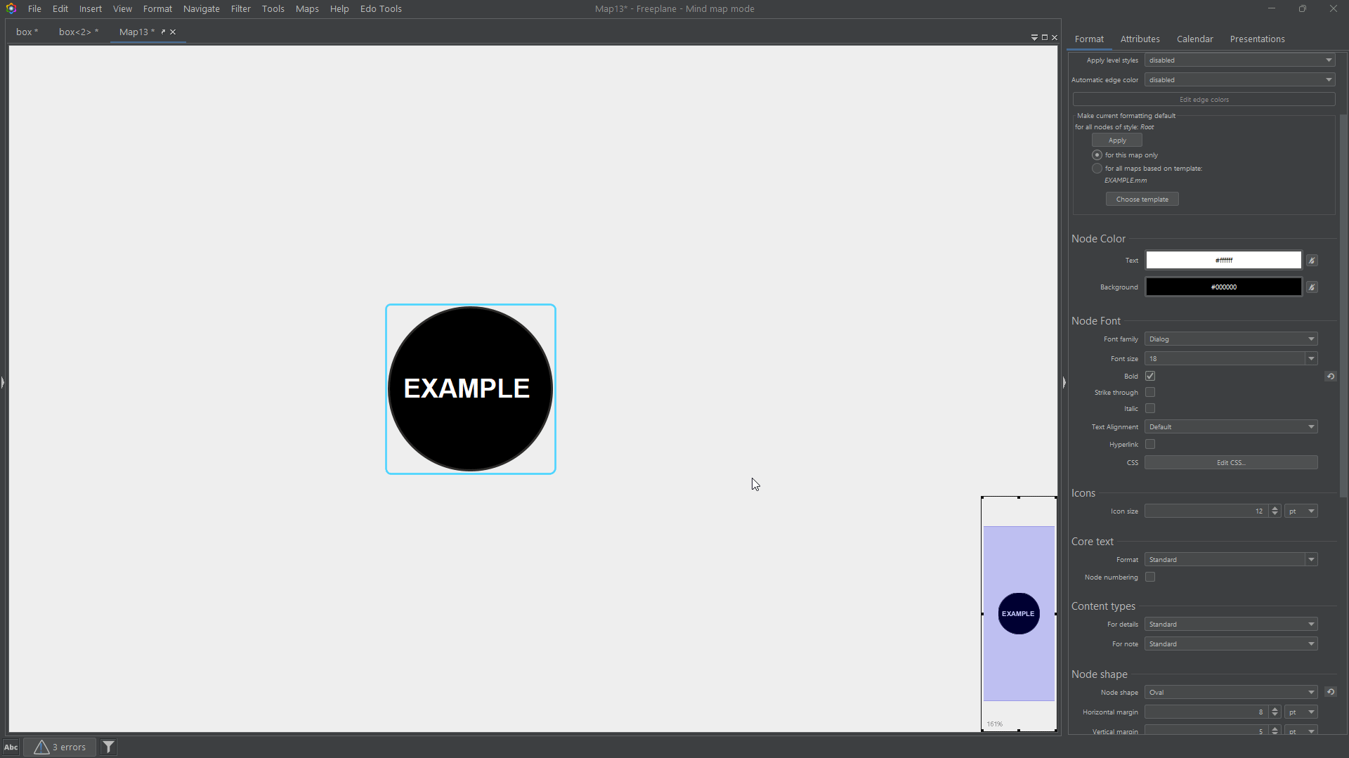 Closing the node background color picker window resets the nodes color ...