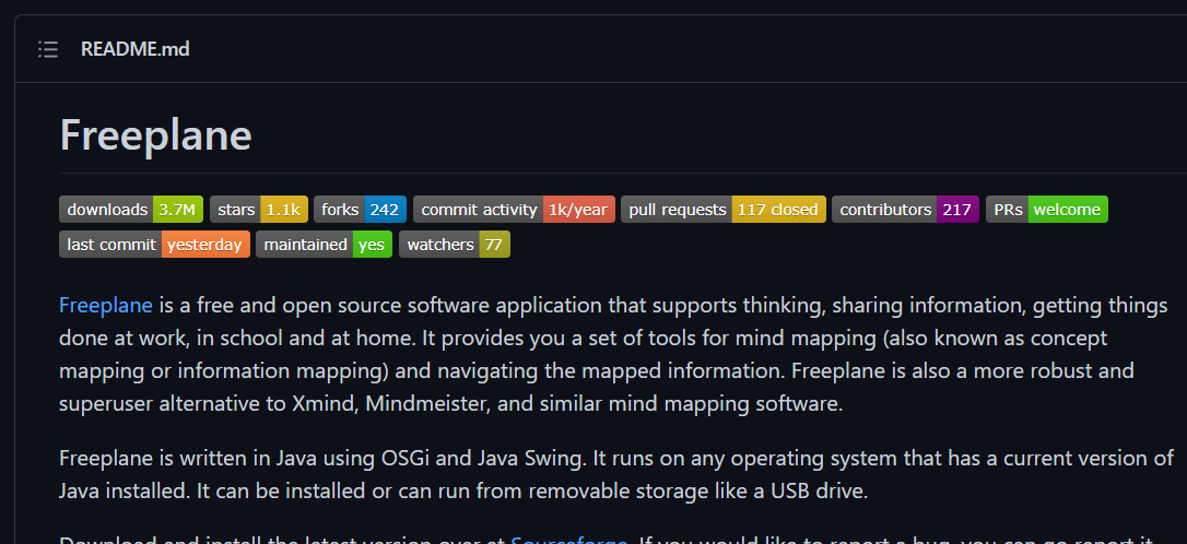 Badges in the README · freeplane freeplane · Discussion #640 · GitHub