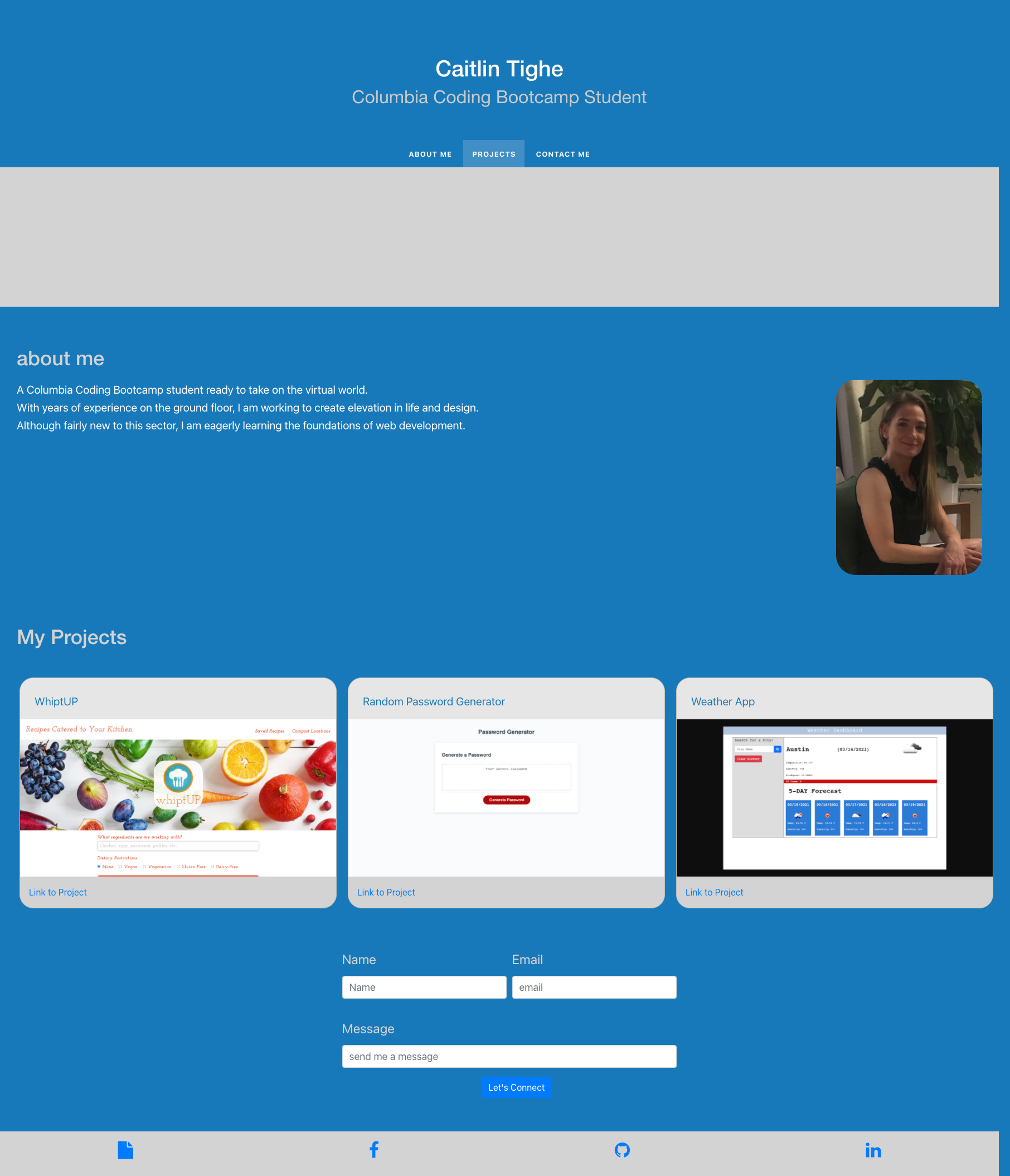 GitHub - caitighe1/caitlin-pro-portfolio: This is my professional ...