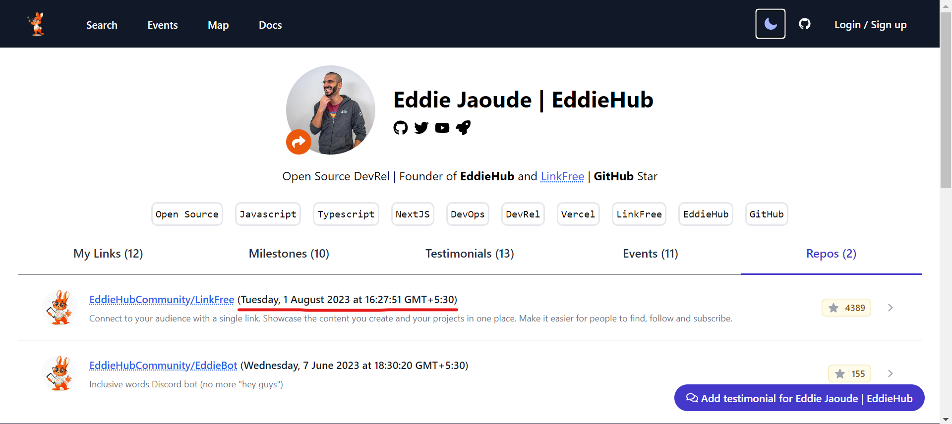 [BUG] Date and time are only visible on hover in a dark mode on repos page · Issue #8436 ...