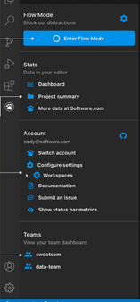 Code Time not connecting · Issue #362 · swdotcom/swdc-vscode · GitHub