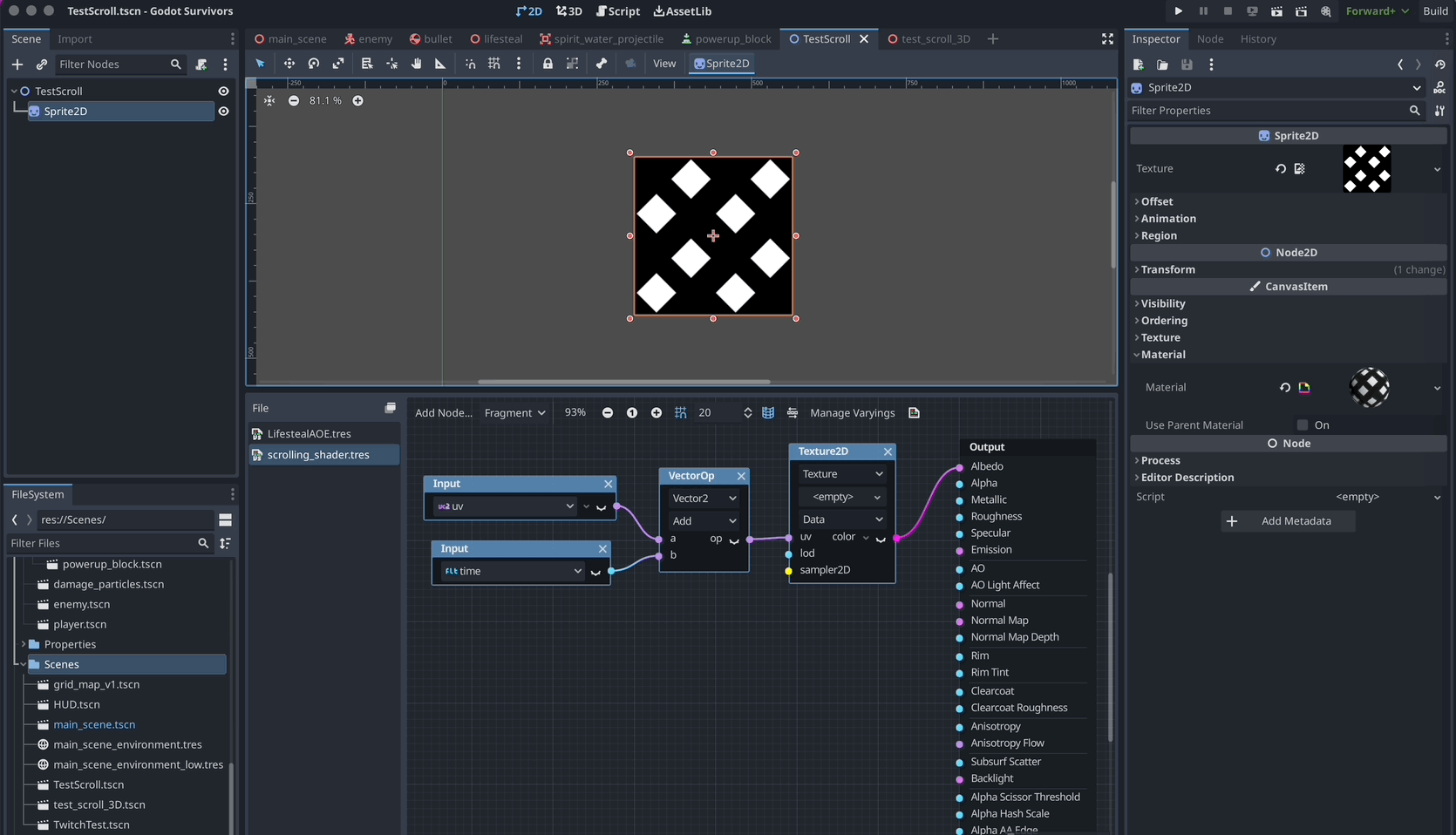 3D Shaders are always updating but not in 2D · Issue #82309 ... 3D Shaders are always updating but not in 2D · Issue #82309 ...