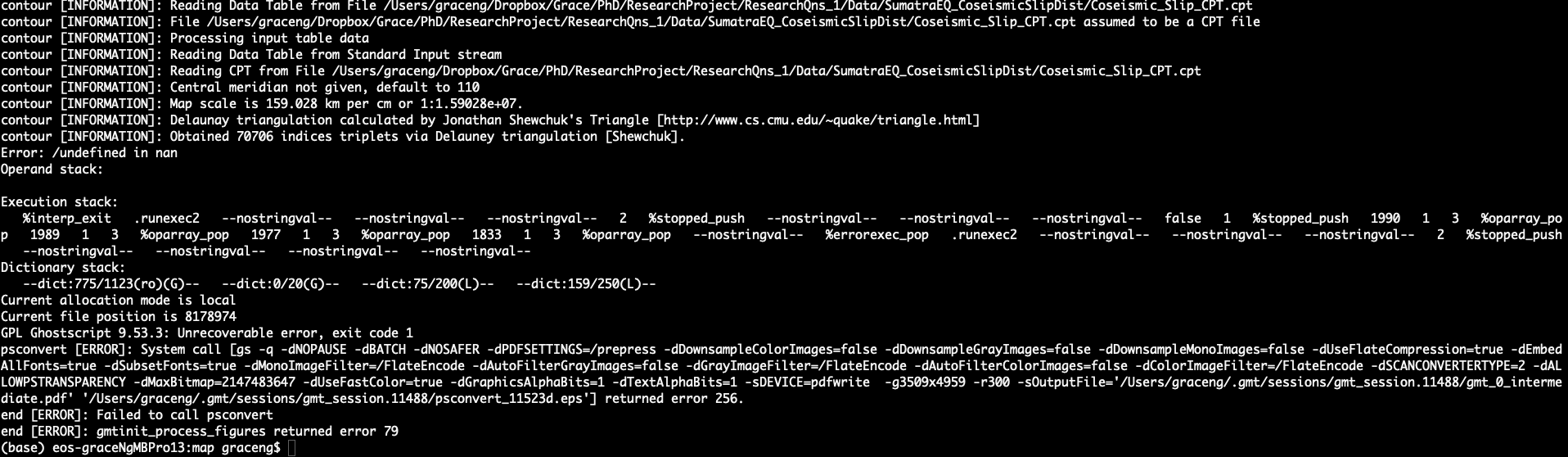 Gmt Contour I Interpolation Error · Issue 5869 · Genericmappingtools Gmt · Github