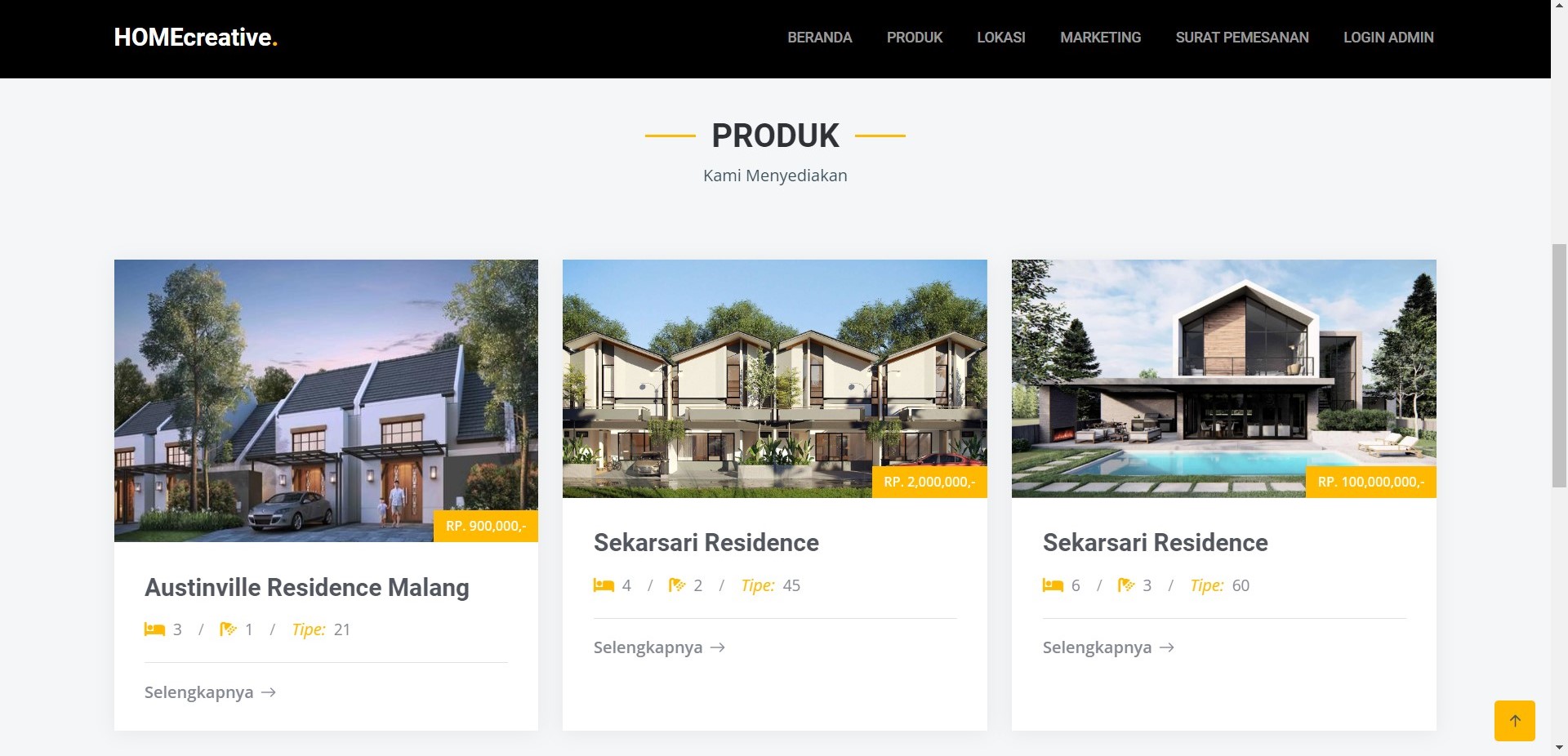 GitHub - YurikeWardani/perumahan-repo: Website sederhana company profile perumahan.