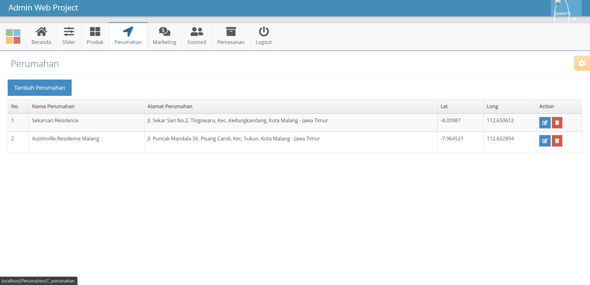 GitHub - YurikeWardani/perumahan-repo: Website sederhana company ...