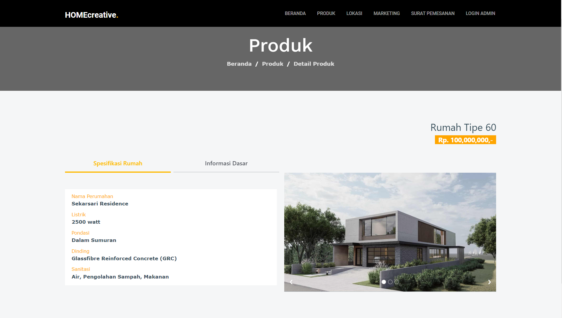 GitHub - YurikeWardani/perumahan-repo: Website sederhana company ...